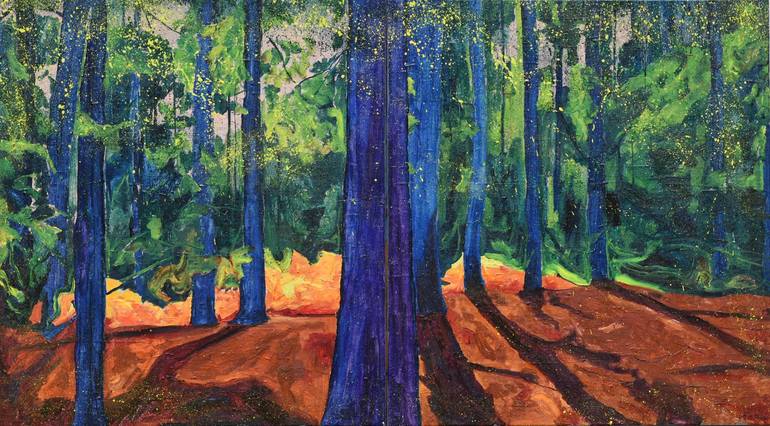 Shadows Painting by Gregor Pratneker | Saatchi Art