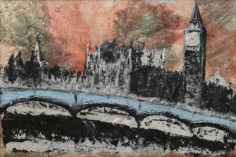 Big Ben Painting by Elena Patel | Saatchi Art