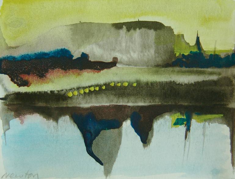 reflections Painting by Tom Newton | Saatchi Art
