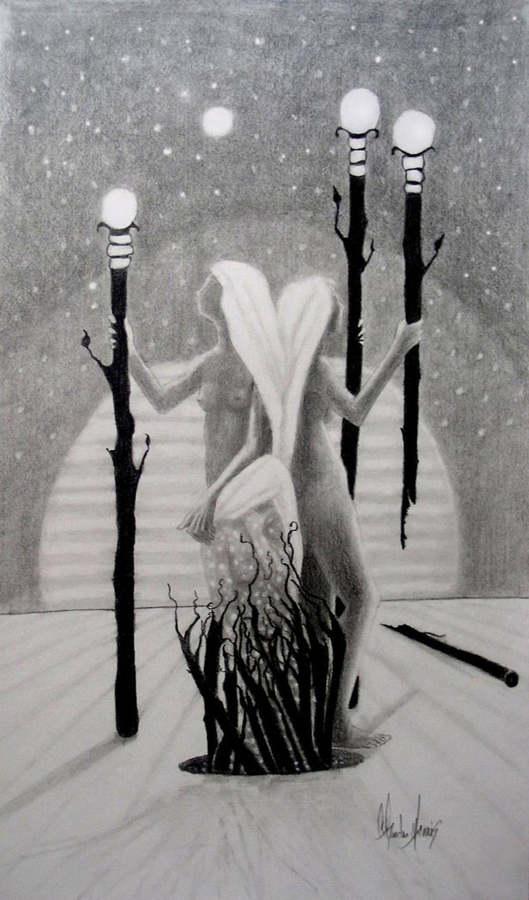 Alternate Realities 6 Drawing by Cassandra Gordon-Harris | Saatchi Art