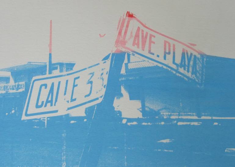 Street sign Printmaking by David Studwell | Saatchi Art