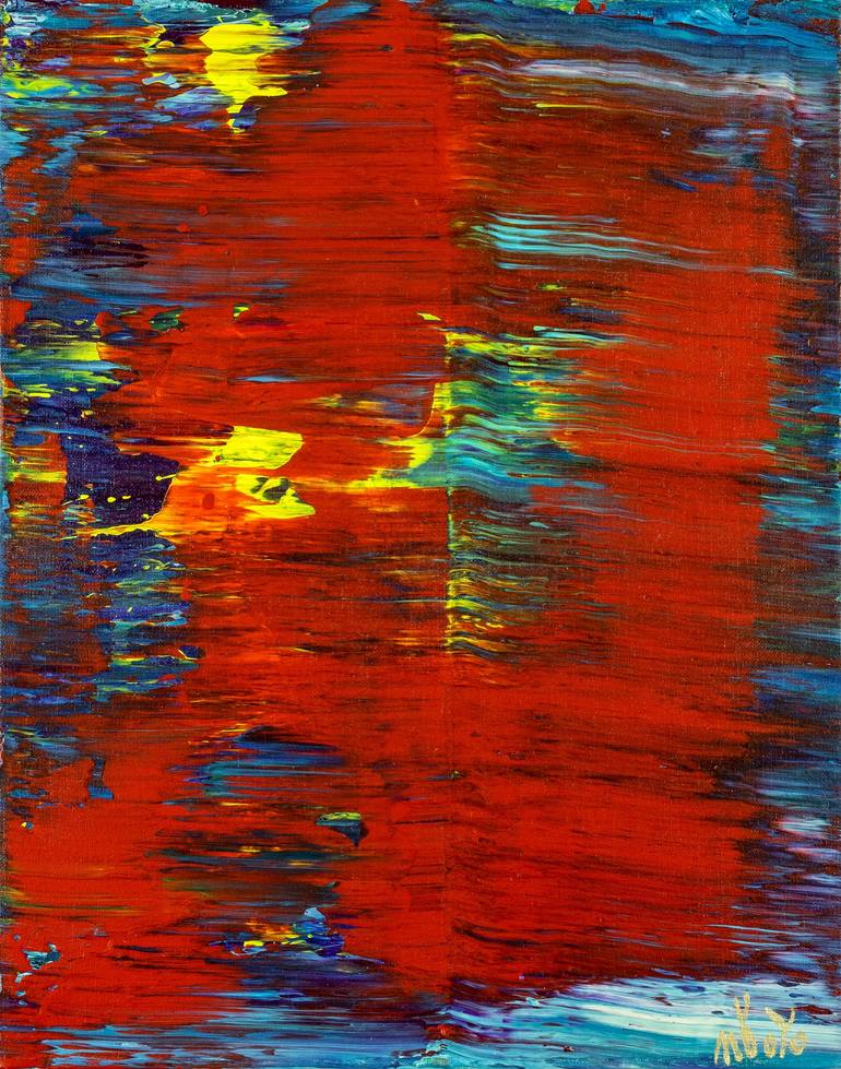 Split panorama 5 (Action divided) Painting by Nestor Toro | Saatchi Art