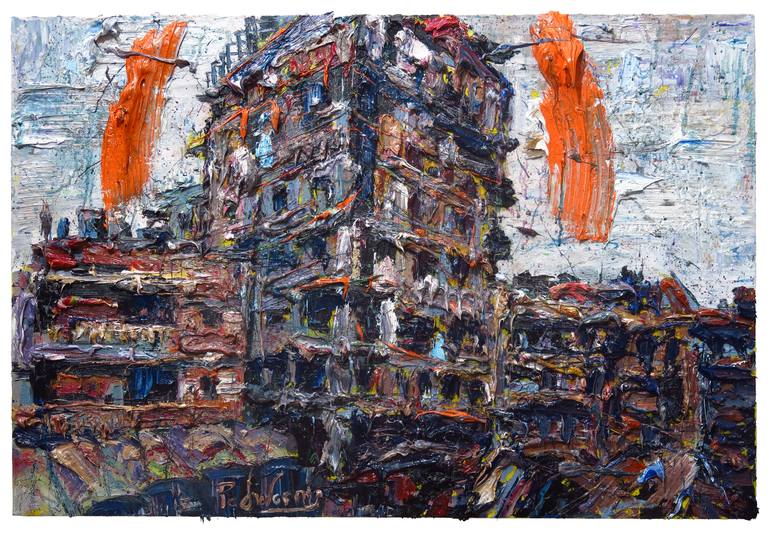 Surrealist and impressionist painter-Abstract Expressionist -CityScape ...