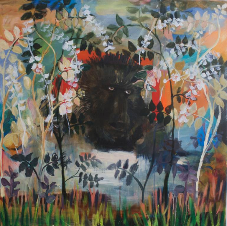 Untitled (The Mystery of Being) Painting by Barbara Rink | Saatchi Art