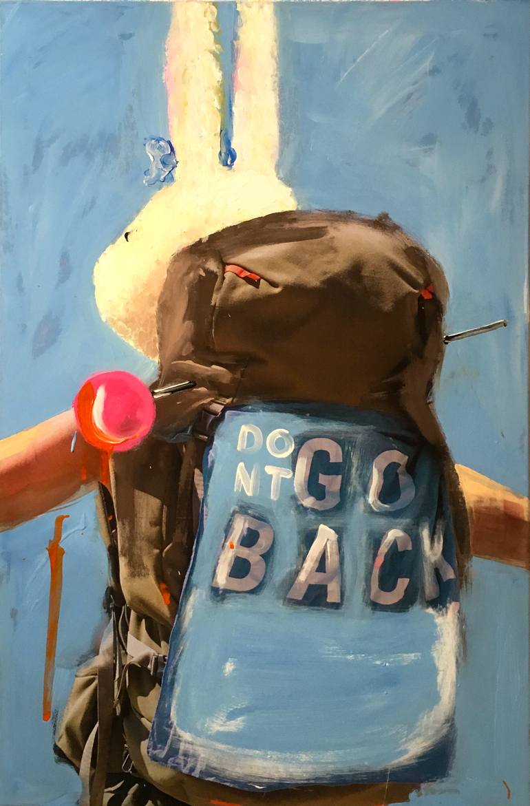 don´t go back Painting by Simone Kocher | Saatchi Art