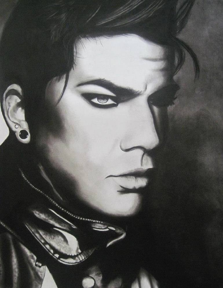 Adam Lambert Drawing by Armin NEJAD DEHGHAN | Saatchi Art