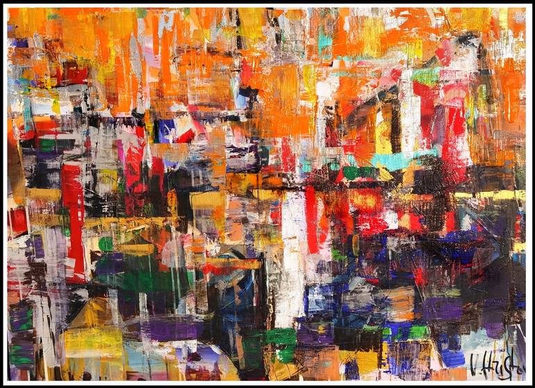 №0126 Painting by Valentin Hristov | Saatchi Art