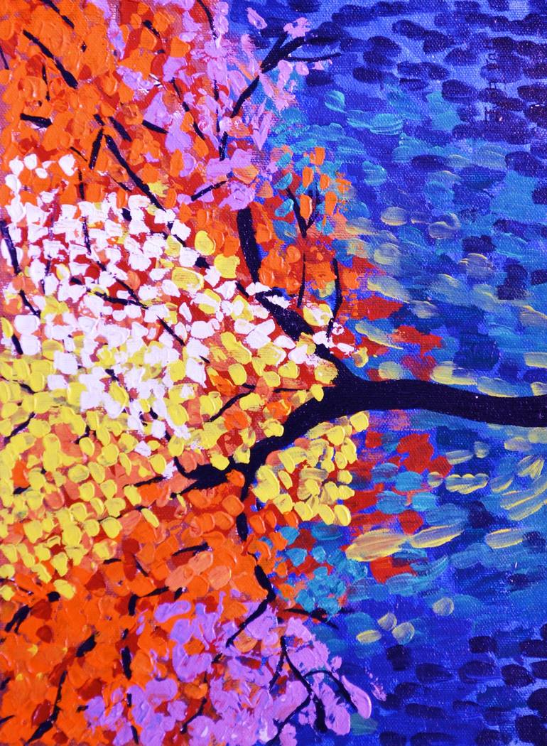 Colors of Life Painting by Jyoti Vats | Saatchi Art