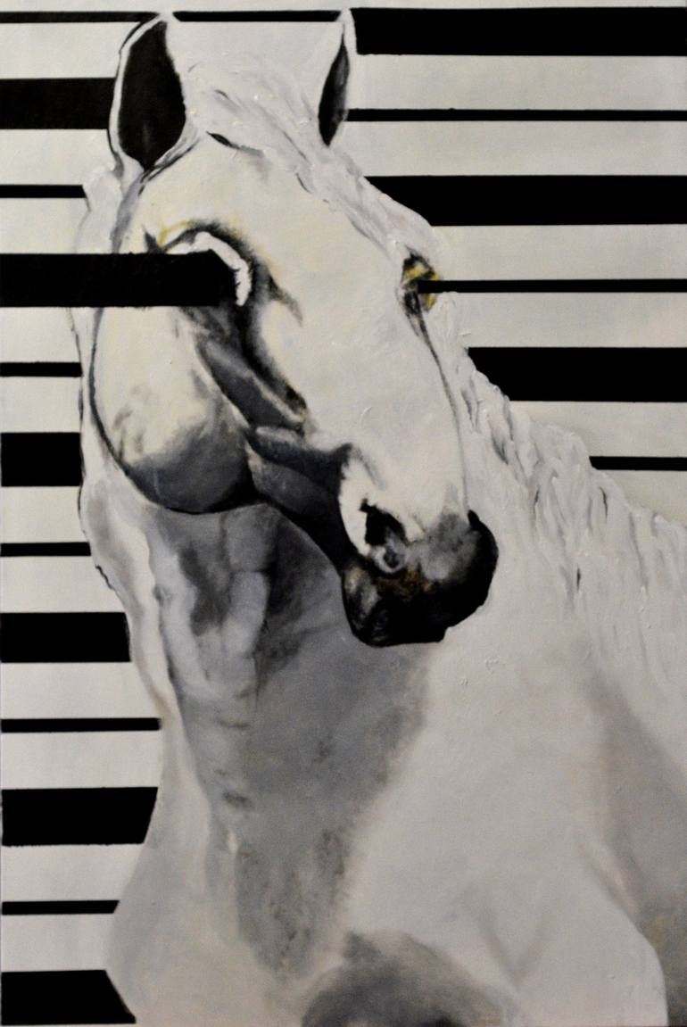 Parallel Vision Painting by Pratik Shrestha | Saatchi Art