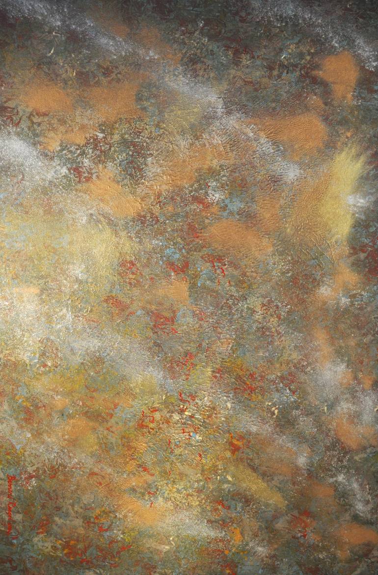 Misty Forest Painting by Bernard Rangel | Saatchi Art