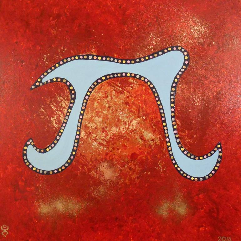 Pi Painting by Bernard Rangel | Saatchi Art