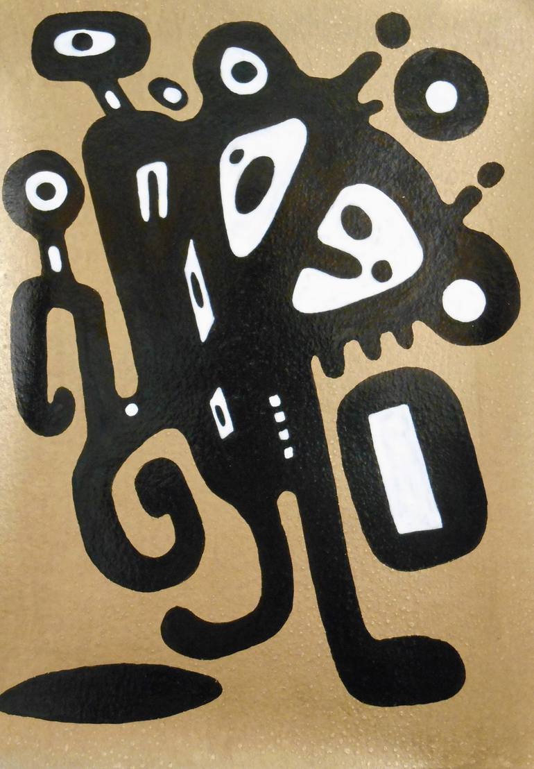 Moche 19 Painting by Bernard Rangel | Saatchi Art