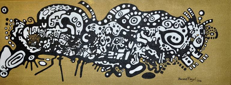 The Runner Painting by Bernard Rangel | Saatchi Art