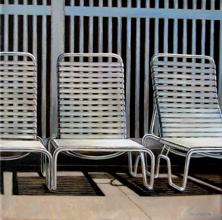 POOL PARTY Painting by Kent Neffendorf | Saatchi Art