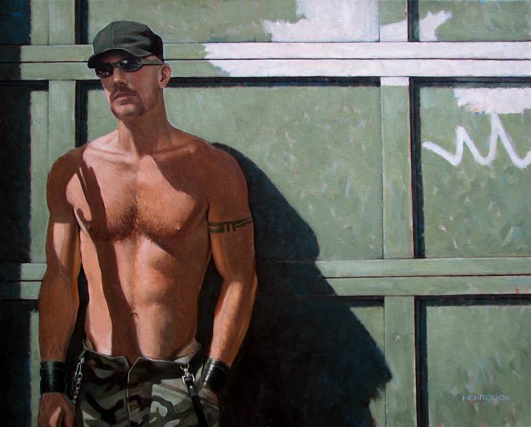 MADE IN THE SHADE Painting by Kent Neffendorf | Saatchi Art
