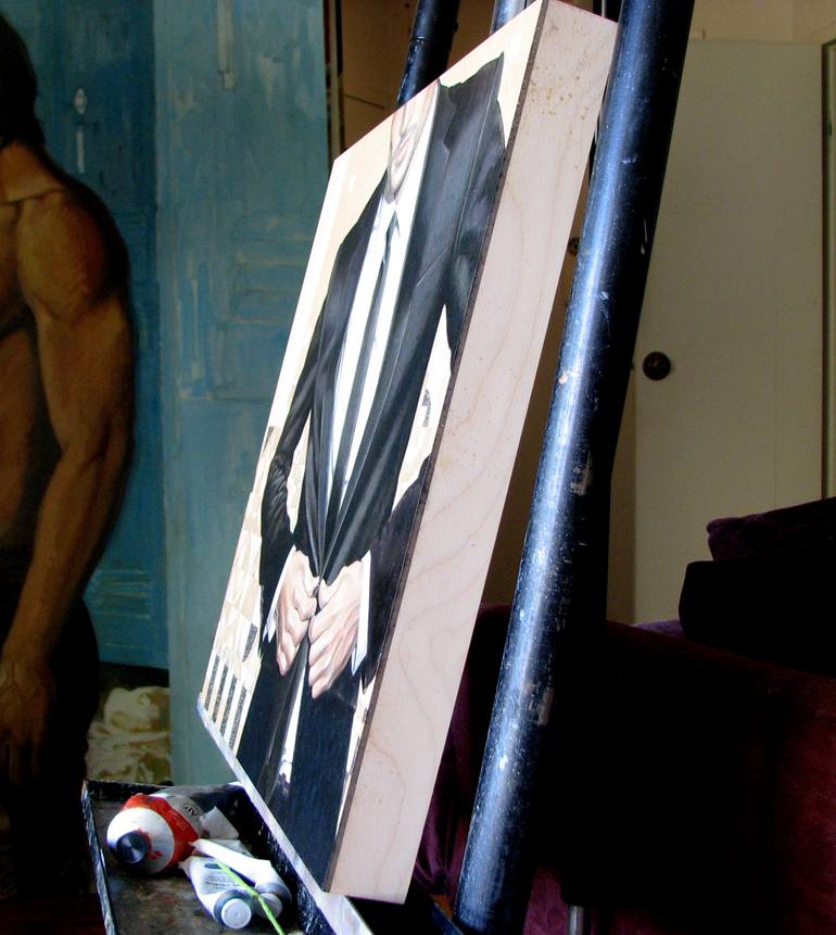 STEPPING OUT Painting by Kent Neffendorf | Saatchi Art