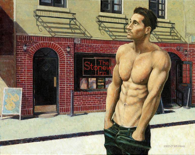 STONEWALL Painting by Kent Neffendorf | Saatchi Art