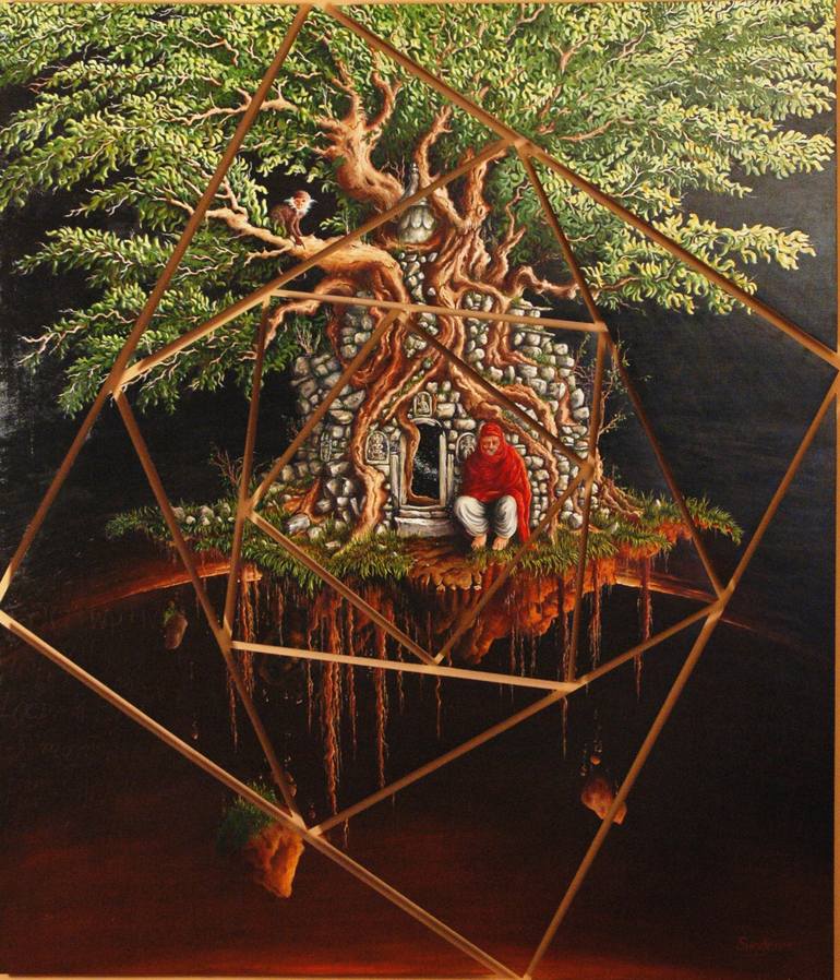 Doors of Perception 2 Painting by Philip Sugden | Saatchi Art