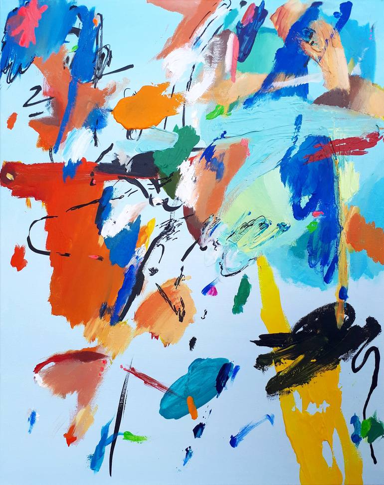 Untitled Painting by David Bru | Saatchi Art