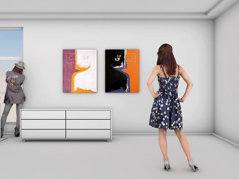 Pouring Off Painting by Slav Nedev | Saatchi Art