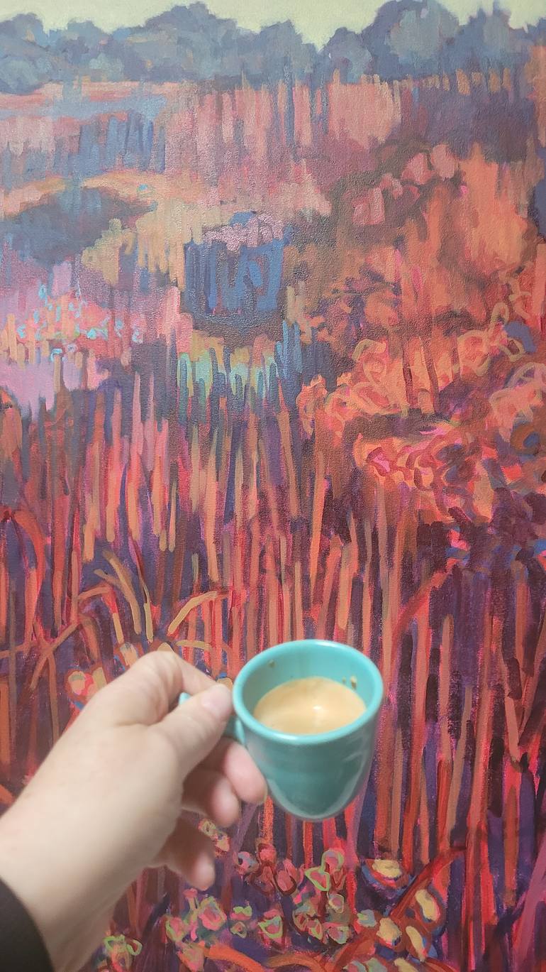 Middlefork Prairie II Painting by Nina Weiss | Saatchi Art