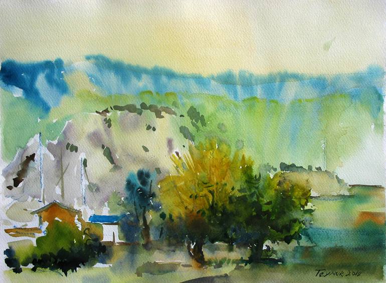 Horus Painting by Baiazid Kialbievi | Saatchi Art