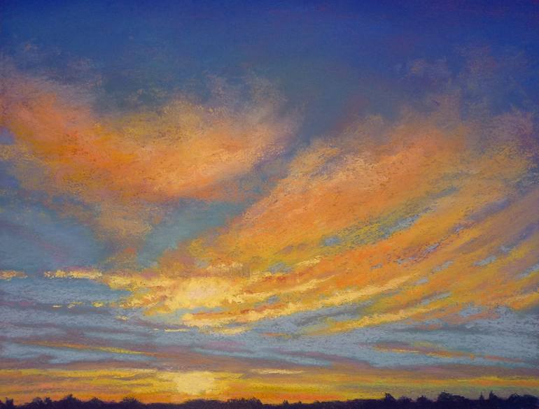 Sunrise Glory Painting by Regina Calton Burchett | Saatchi Art