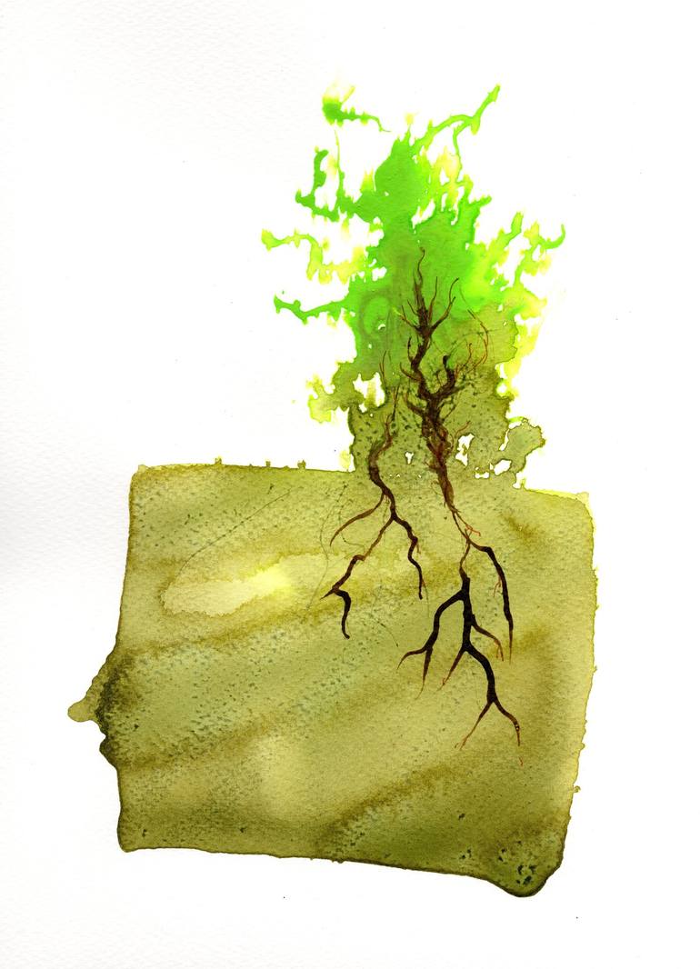 Roots Painting by Tony Gaunt | Saatchi Art