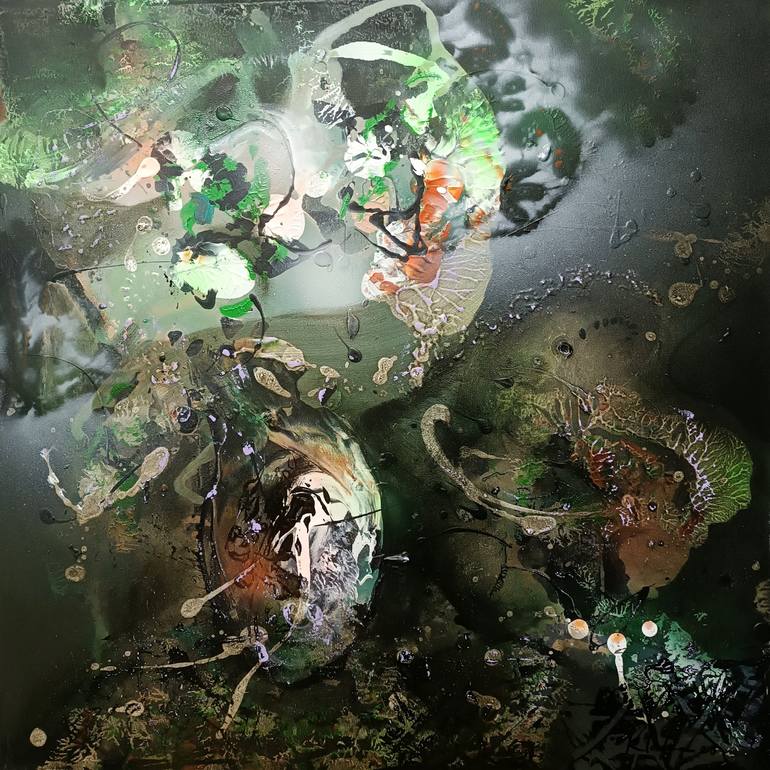 About eternity and beauty of decay still life Painting by Kloska Ovidiu ...