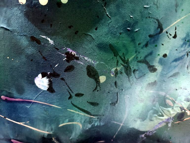 The Hidden Calligraphy of Soft Moss and Time Painting by Kloska Ovidiu ...