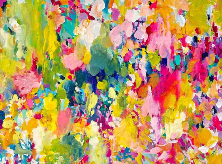 Eden 30x40 Original on Oil Painting on Canvas Painting by Amira Rahim ...