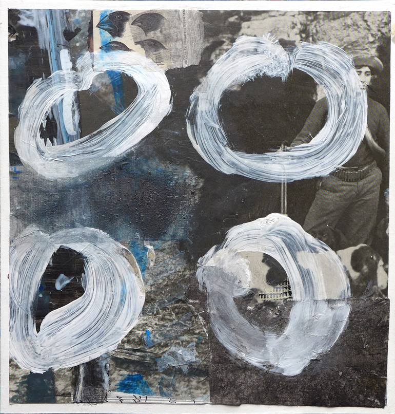 History Has Taught Us Nothing Collage by Lisa Haddad | Saatchi Art