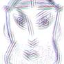 Face apocryphal 10 Drawing by Eustaquio Carrasco | Saatchi Art