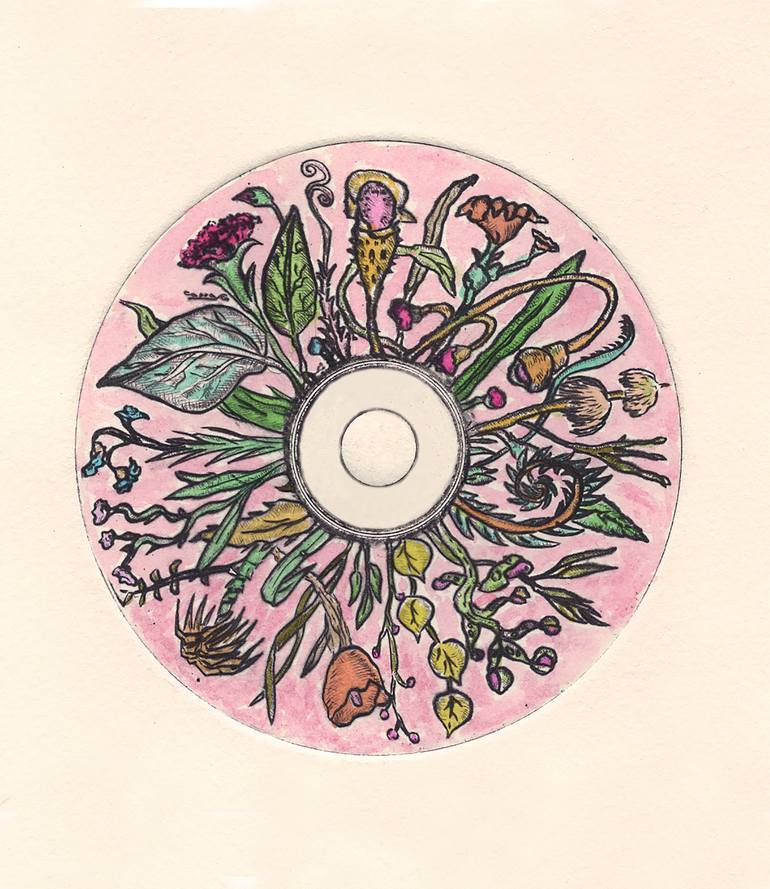 Flowers of an unspecified location - Limited Edition 20 Printmaking by ...