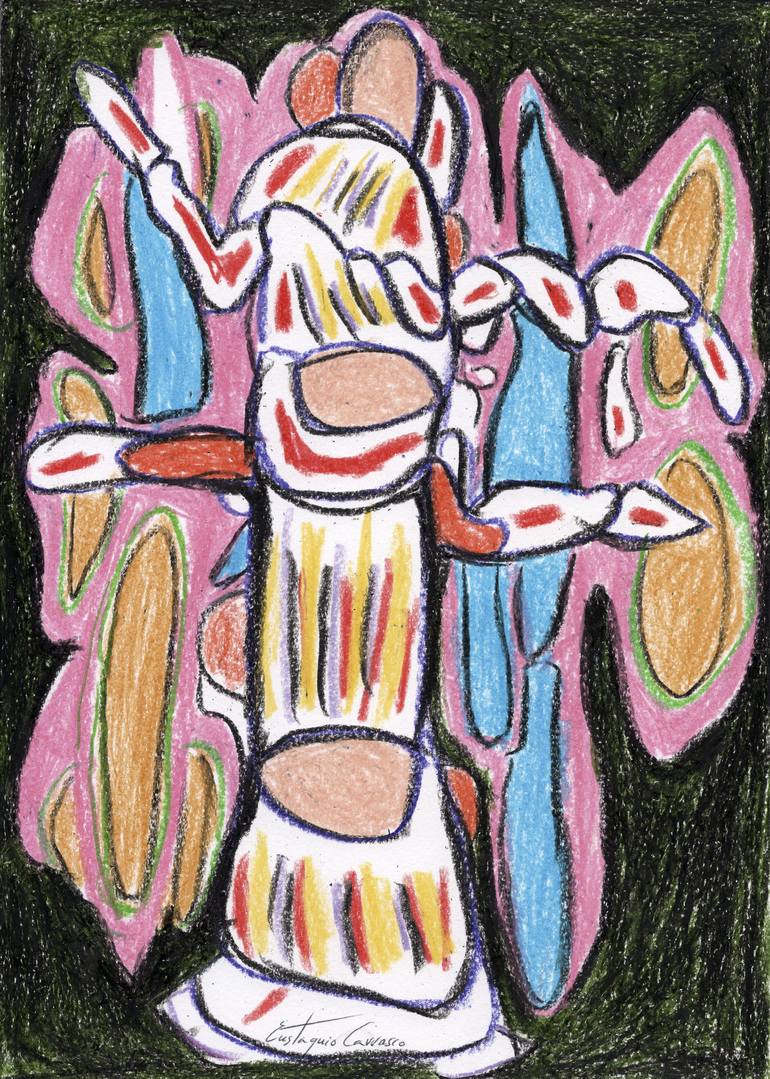 An imaginary tree Drawing by Eustaquio Carrasco | Saatchi Art