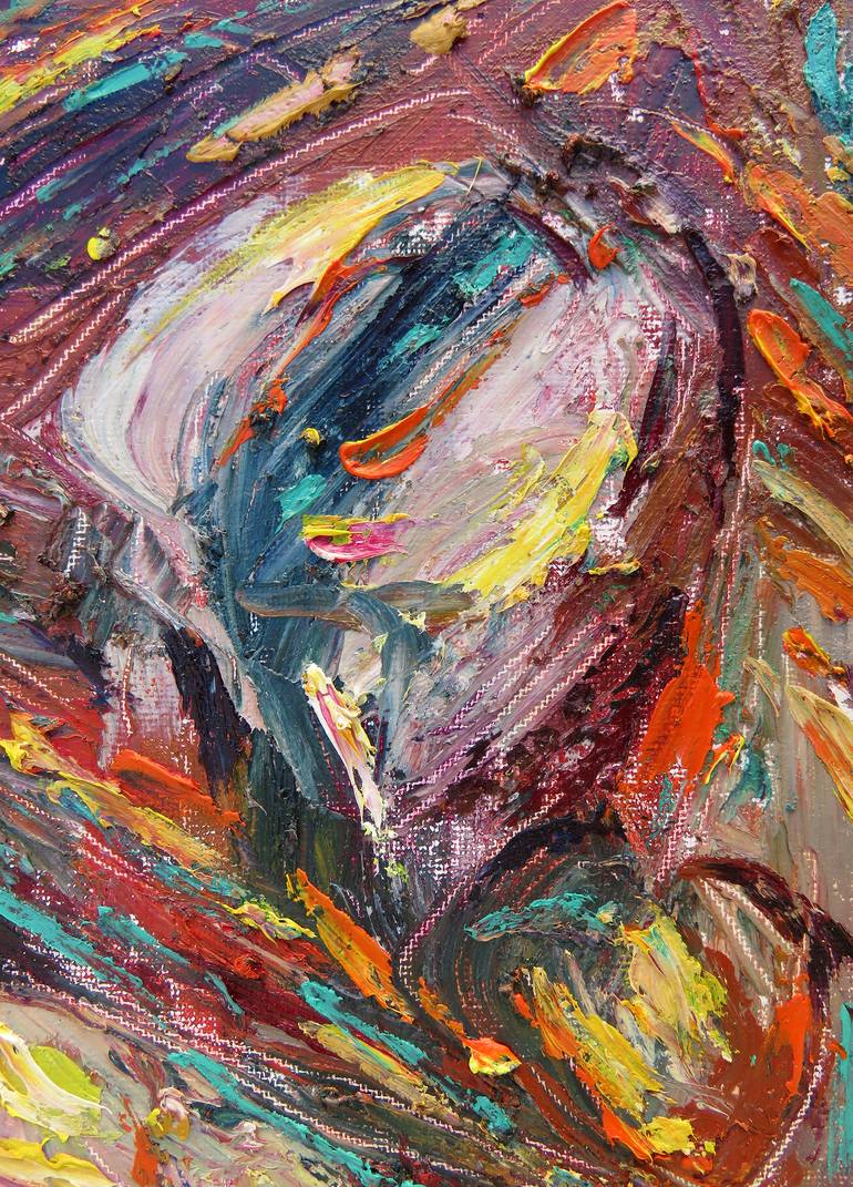 Nascent obsession Painting by Eustaquio Carrasco | Saatchi Art