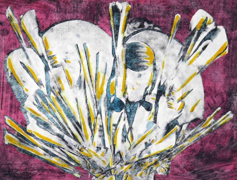 First expansion situation Painting by Eustaquio Carrasco | Saatchi Art