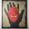 Mutant Hand Painting by Gian Luigi Delpin | Saatchi Art