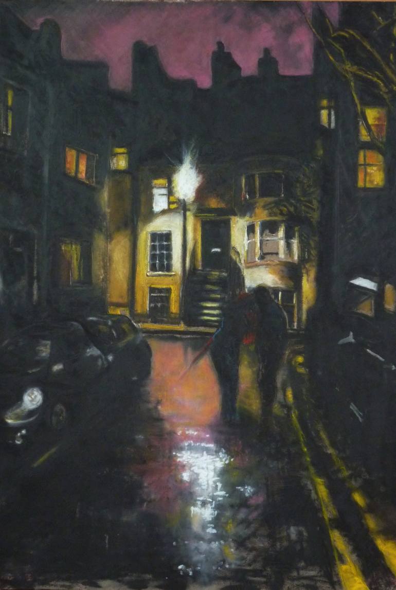 The Exchange Painting by Charlotte Durie | Saatchi Art