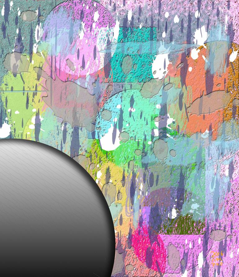 ambient visual*5 Painting by mikoto fuku | Saatchi Art