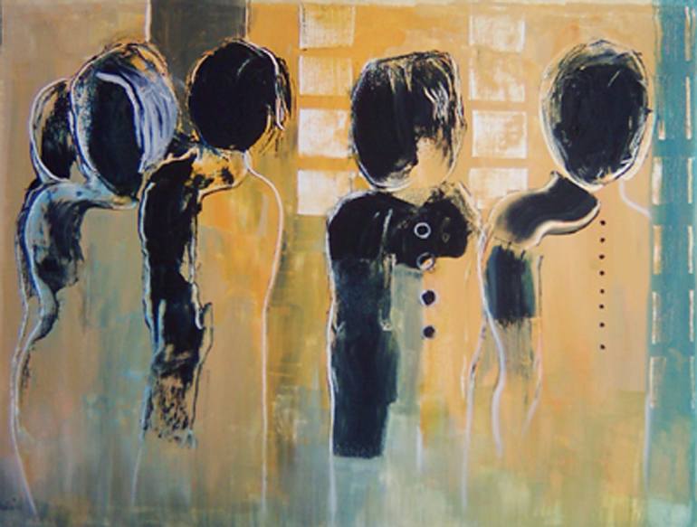 swathed in light Painting by Moin Shah | Saatchi Art