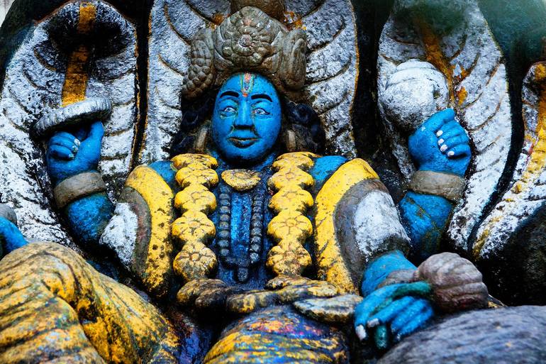 VISHNU Photography by Arup Ghosh | Saatchi Art