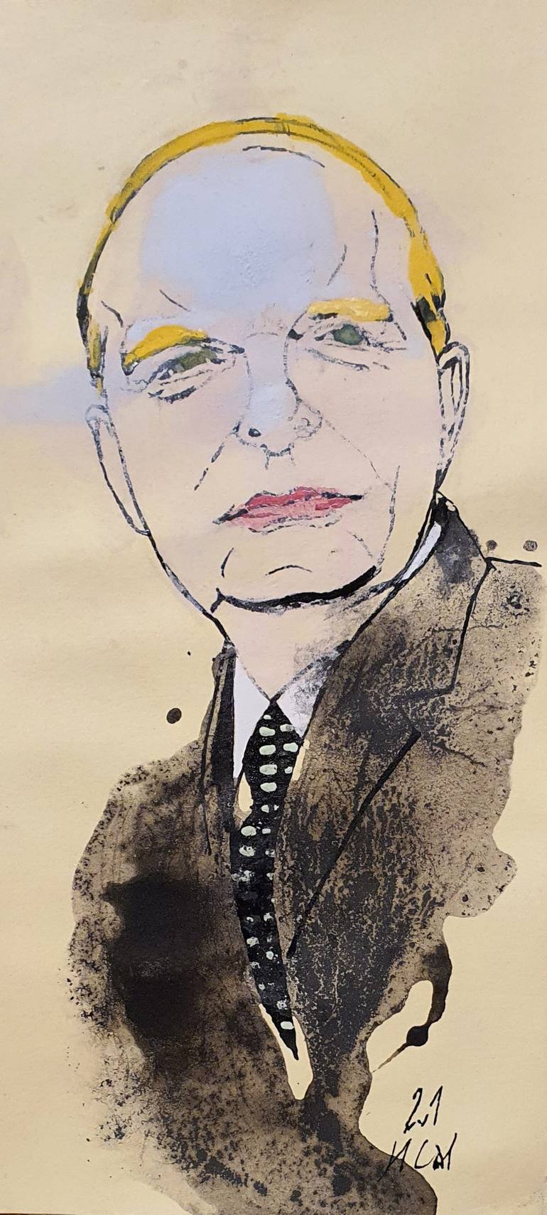 Truman Capote #4 Drawing by Ilian Savkov | Saatchi Art