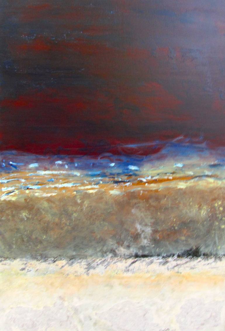 Terre saturnienne – RC 2012 Painting by Richard Caplette | Saatchi Art