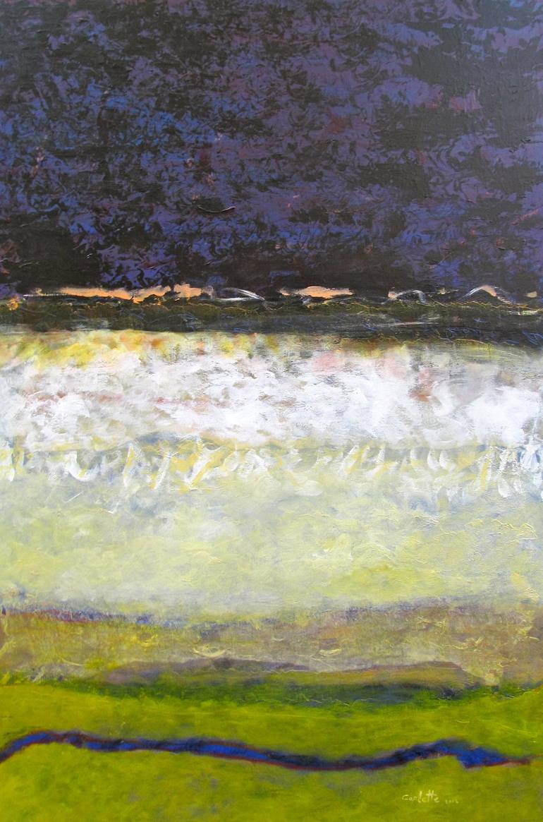 Courbes De Grandpré - RC 2012 Painting by Richard Caplette | Saatchi Art