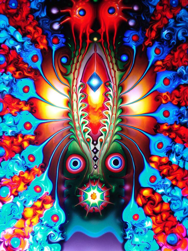 gimp Painting by Piers Lockwood | Saatchi Art