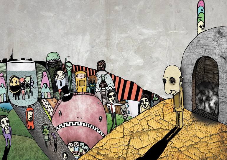 Drip Mixed Media by Paul Matthews | Saatchi Art