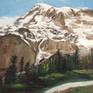Mount Rainier Painting by Gregory A Smith | Saatchi Art