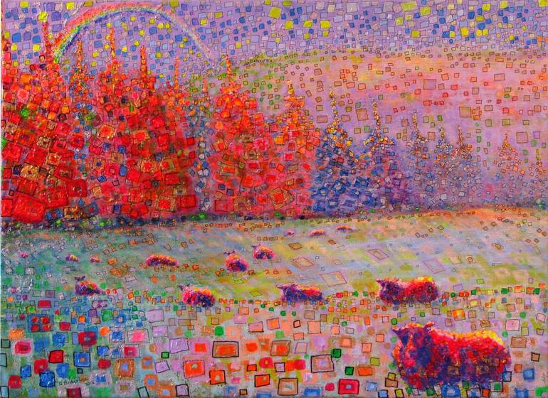 after The Rain Painting by Hilda Anderson | Saatchi Art