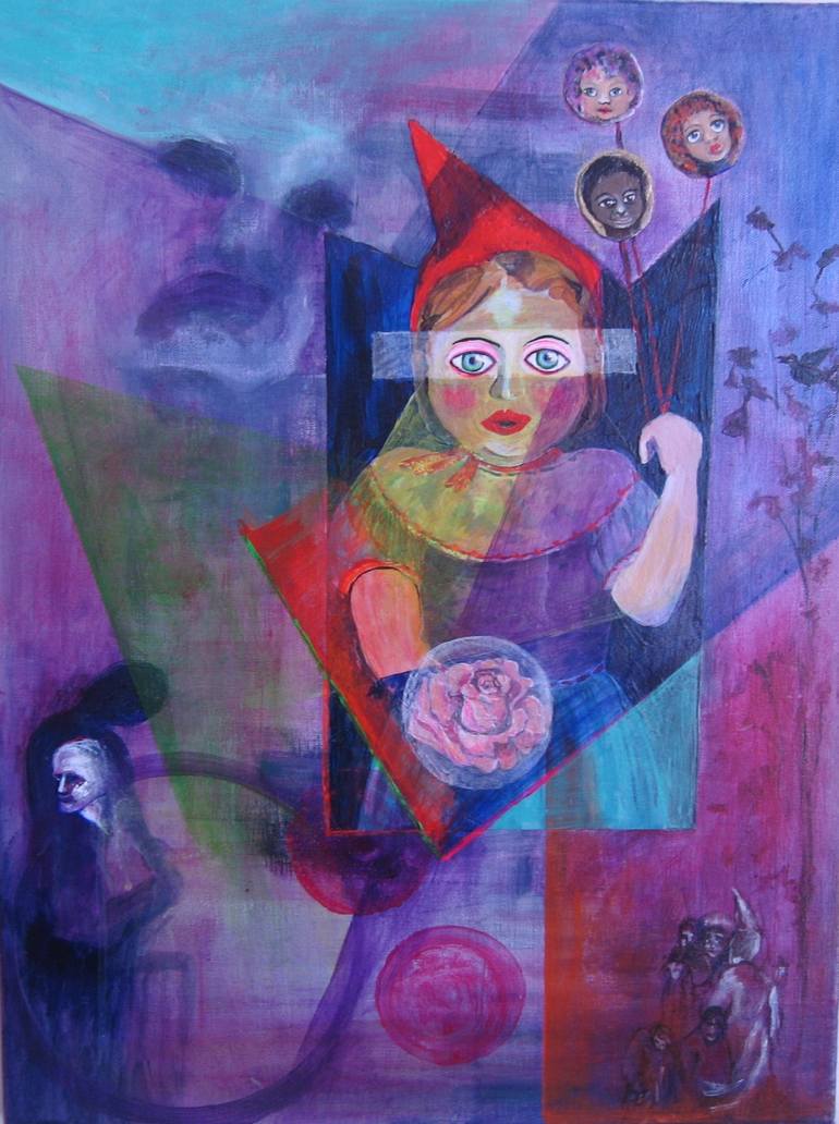 Miracle of Life Painting by Angela Reading | Saatchi Art